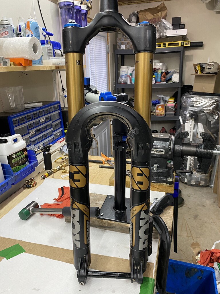 SOLD: Fox Factory 38 with Vorsprung Secus, fender, OneUp axle, ride ...