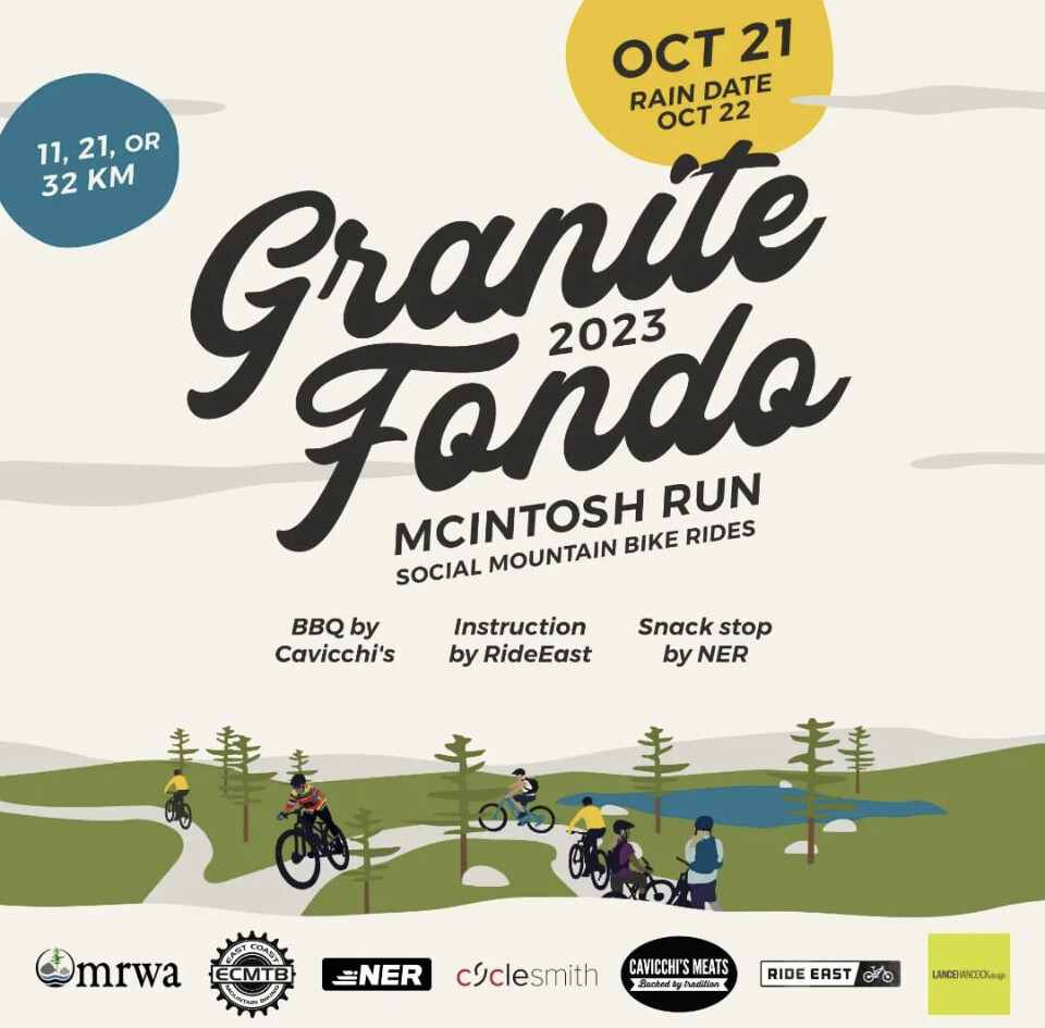 McIntosh Run Granite Fondo - RESCHEDULED for Oct 28th - Events - ECMTB